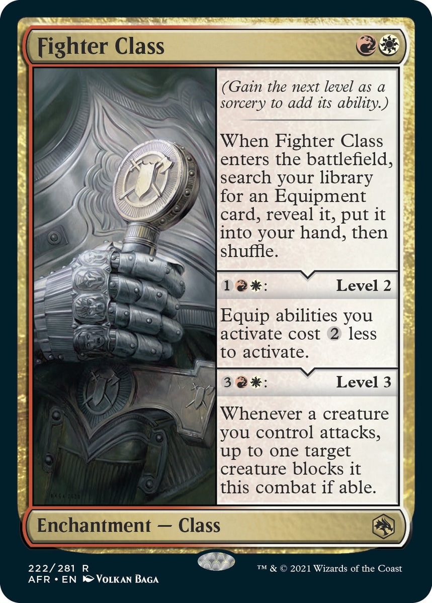 Fighter Class [AFR - 222] – The Gaming Guild