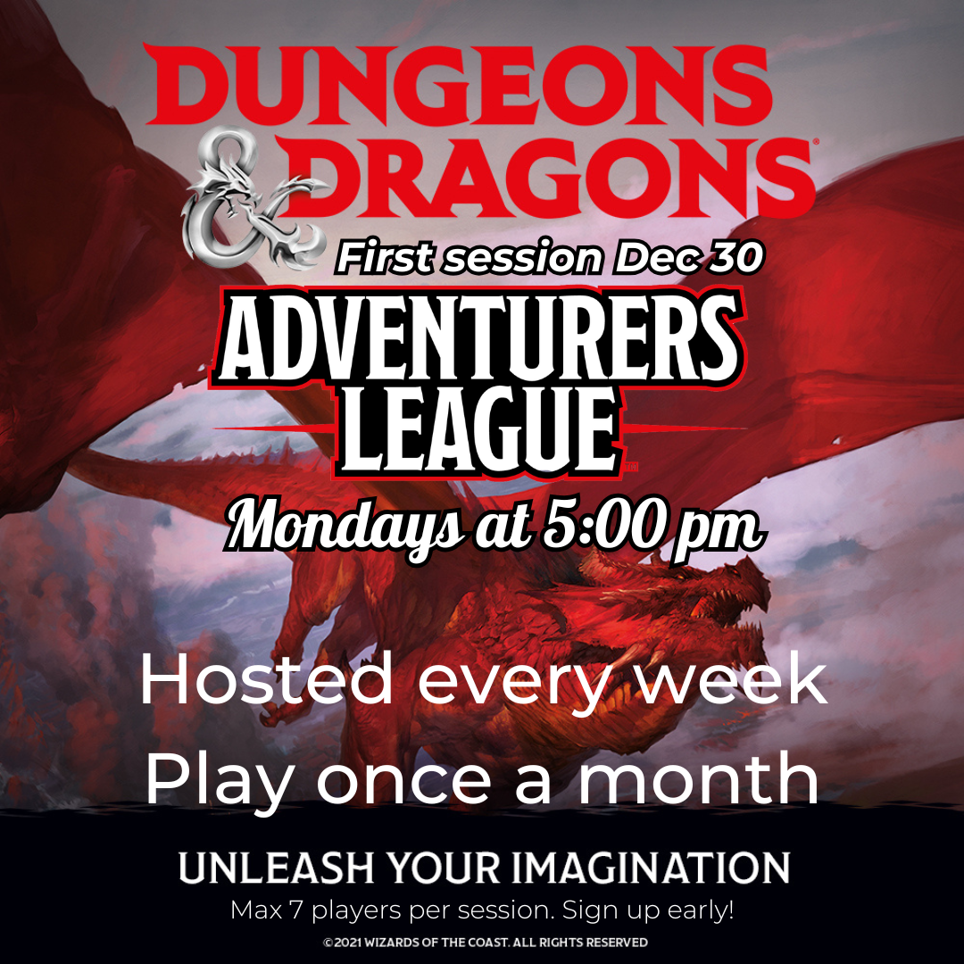The Gaming Guild Presents: D&D Adventurers League (part 1)