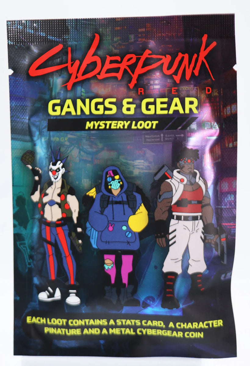 Cyberpunk RED: Gangs and Gear Mystery Loot – The Gaming Guild