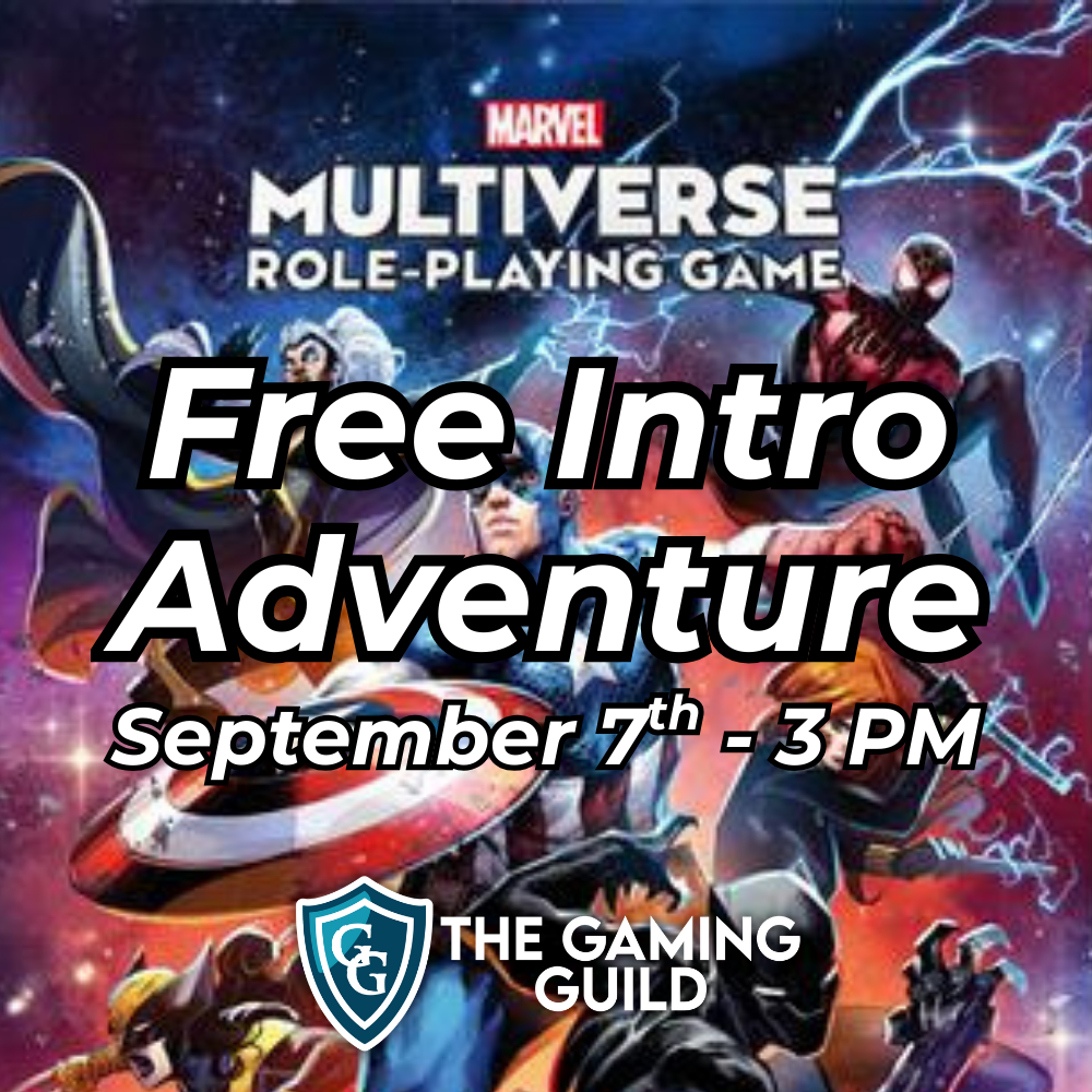 Marvel Multiverse RPG Intro Adventure – The Gaming Guild