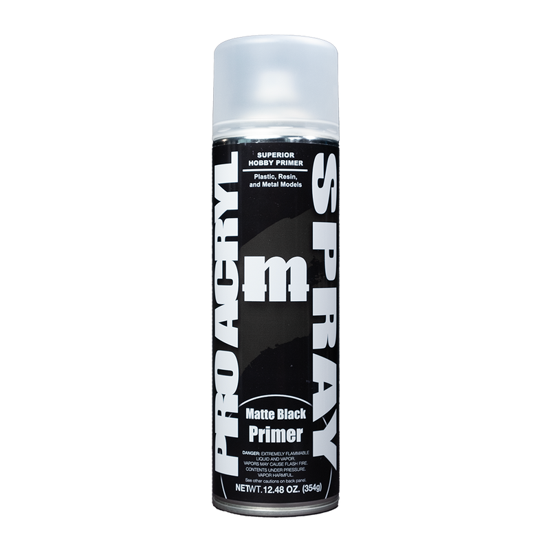 Pro Acryl Spray - Matte Black Primer – The Gaming Guild