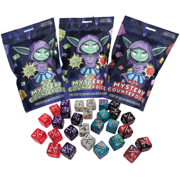 Plus (+/+) Counter Dice Mystery Bags – The Gaming Guild