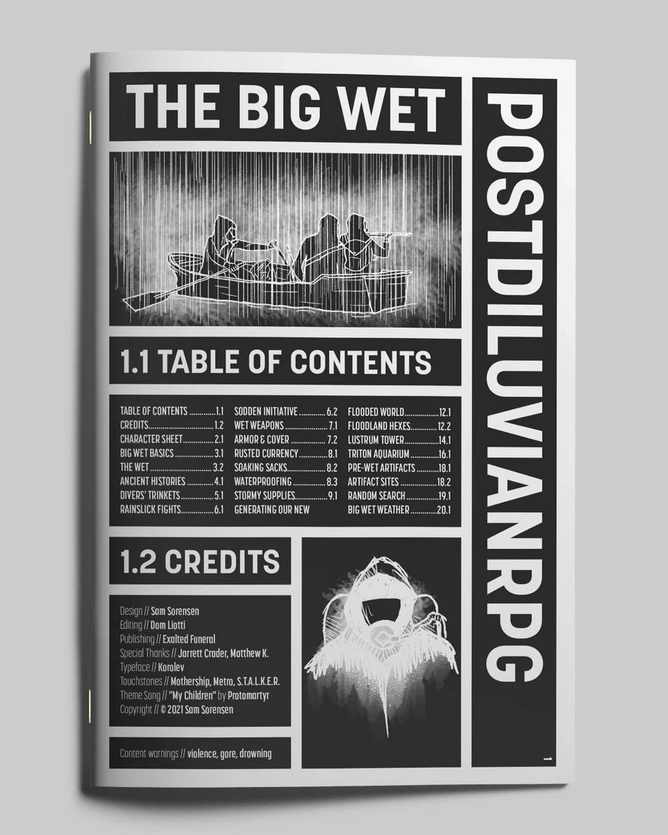 The Big Wet, a Postdiluvian RPG – The Gaming Guild