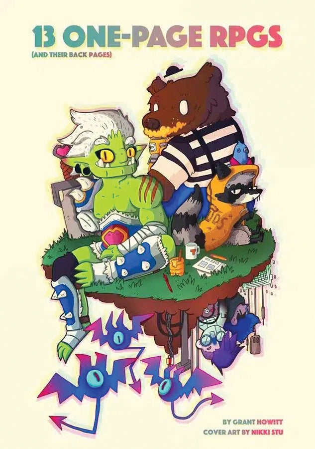 One Page RPGs – The Gaming Guild