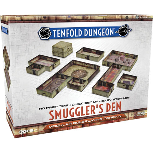 Tenfold Dungeon: Modular Terrain Set- Smuggler's Den – The Gaming Guild