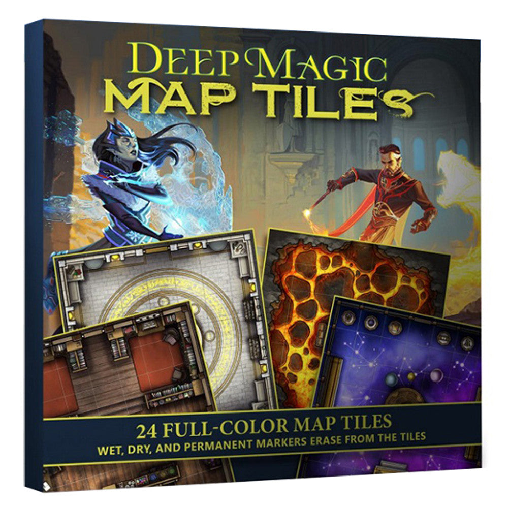 Deep Magic: Map Tiles – The Gaming Guild